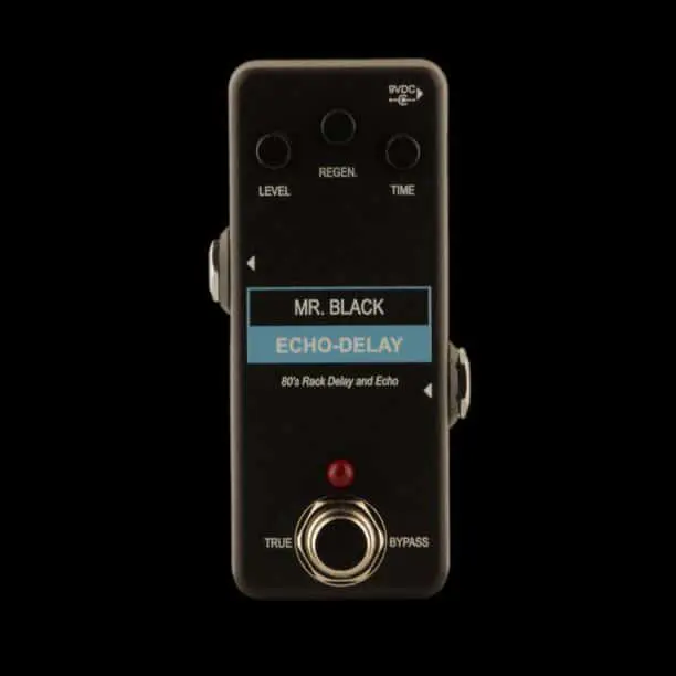 New Pedals: Mr. Black - Mini Echo-Delay | Delicious Audio