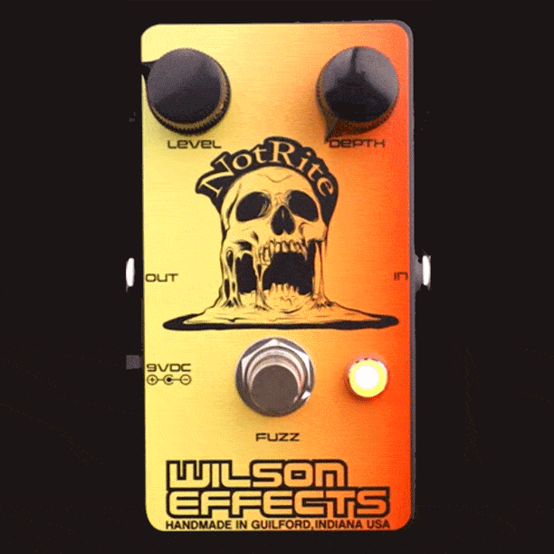 New Pedals: Wilson Effects NotRite Fuzz | Delicious Audio
