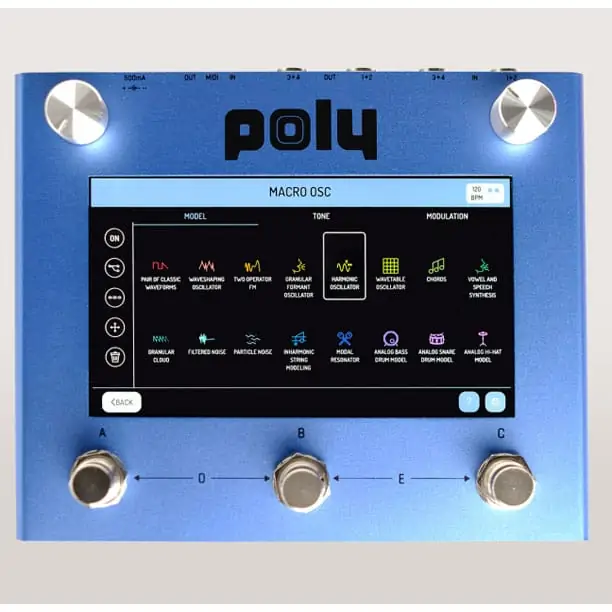 Poly Effect Beebo Multi-FX Pedal | Delicious Audio