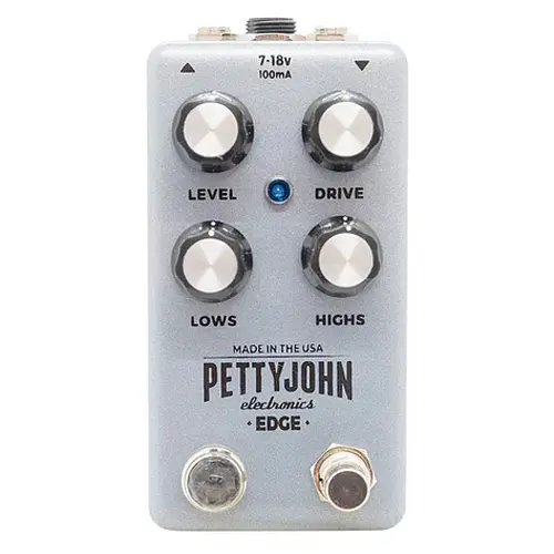 Pettyjohn Electronics Edge Preamp & Low-Gain Overdrive | Delicious Audio