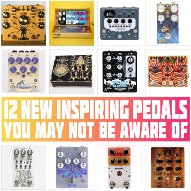 12 Creative, Unusual, Inspiring Guitar Pedals By Small Boutique ...