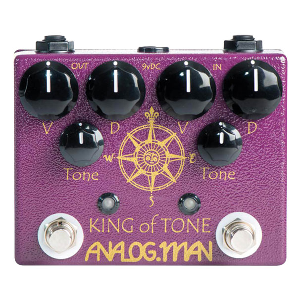 Legendary Pedals: Analogman King Of Tone Dual Overdrive | Delicious Audio
