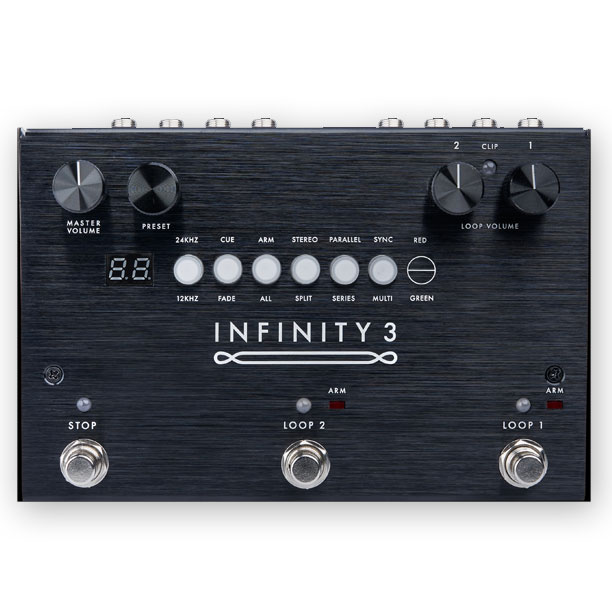 Now Shipping: Pigtronix Infinity 3 Hi-Fi Stereo Double Looper ...