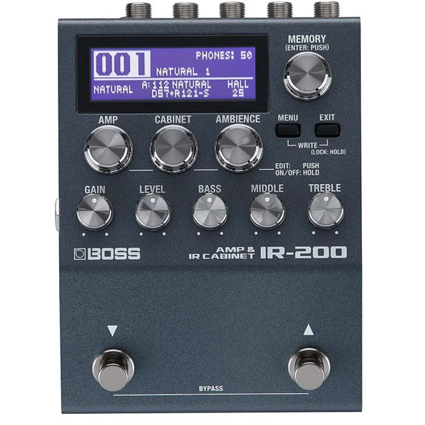 BOSS IR-200 Amp And IR Cabinet Simulator | Delicious Audio