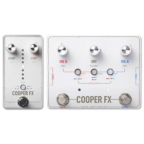 Cooper FX Signal Path Selector & Exp Gen | Delicious Audio