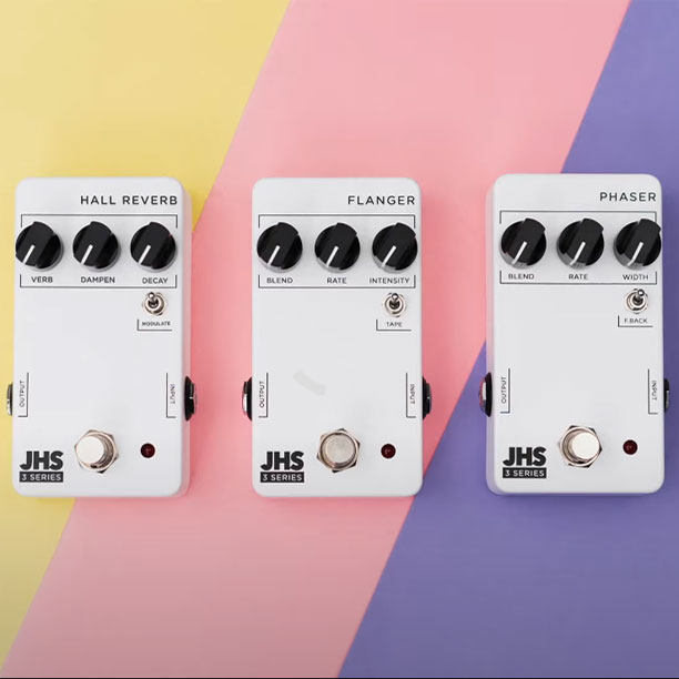 JHS 3 Series Phaser, Flanger, And Hall Reverb | Delicious Audio