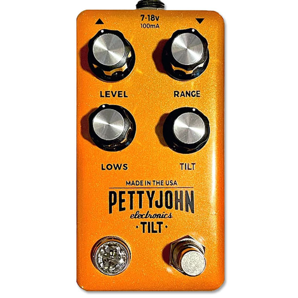 New Pedal: Pettyjohn Tilt EQ | Delicious Audio