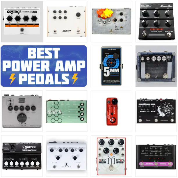 The 6 Best Power Amp Pedals In 2024 | A Buyer's Guide | Delicious Audio