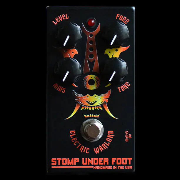 New Pedal: Stomp Under Foot Electric Warlord Fuzz | Delicious Audio