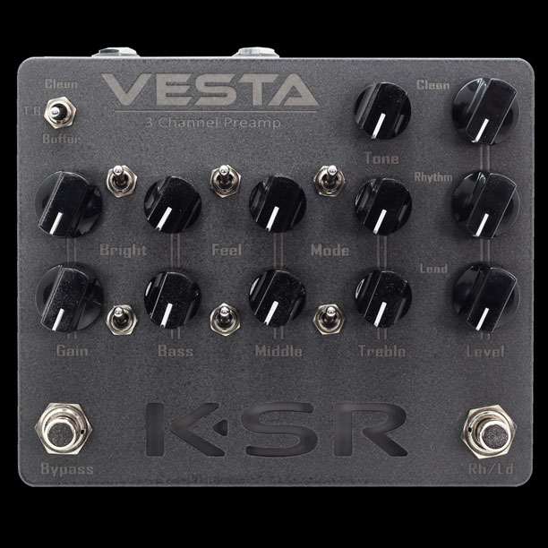 New Pedal: KSR Vesta Preamp | Delicious Audio