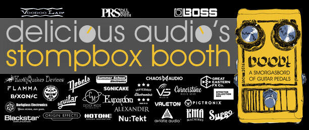 Delicious Audio's Stompbox Booth At NAMM 2023 | Delicious Audio