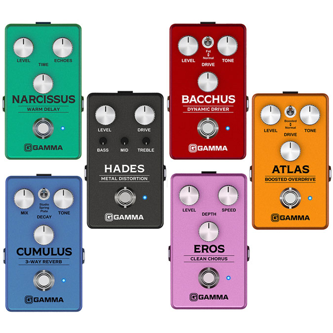 Gamma Pedals - Guitar Center's New Pedal Line | Delicious Audio