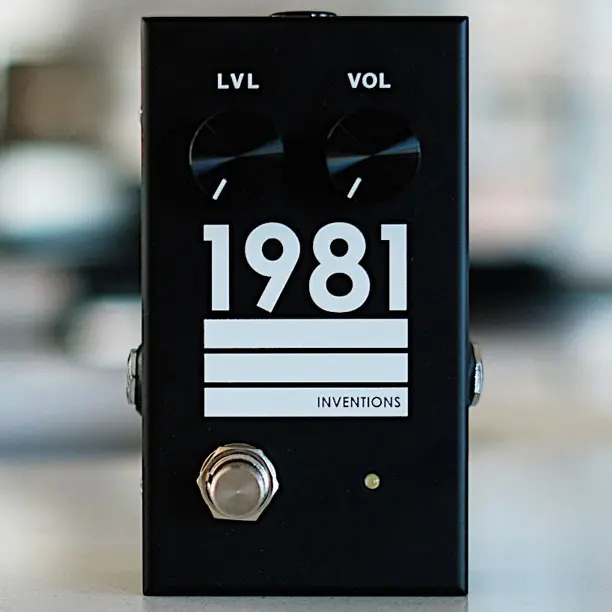 New Pedal: 1981 Inventions LVL | Delicious Audio