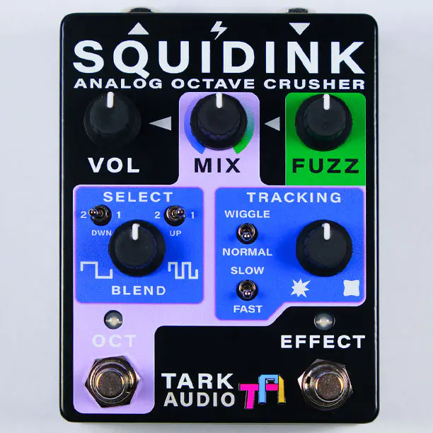 Tark Audio Squidink Multi-Octave PLL Fuzz | Delicious Audio
