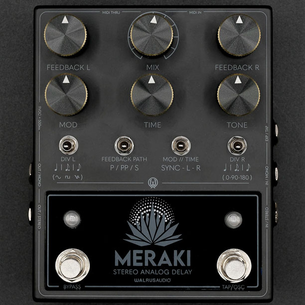 Walrus Audio Meraki Stereo Analog Delay | Delicious Audio