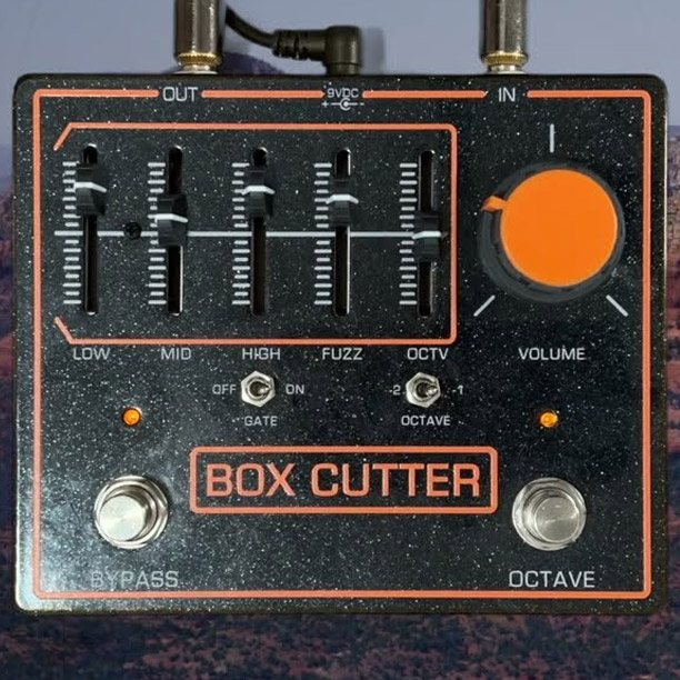 New Pedal: Fowl Sound Box Cutter Octave Down Fuzz | Delicious Audio