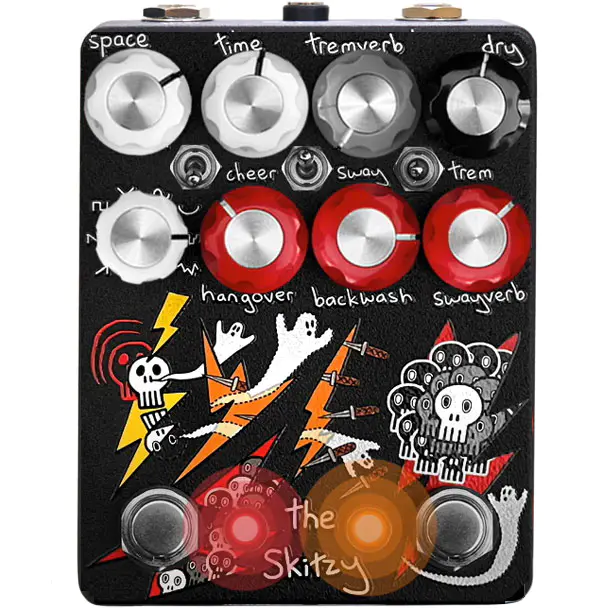 Champion Leccy Skitzy Dual Modulated Reverb | Delicious Audio