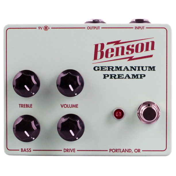 Benson Germanium Preamp | Delicious Audio