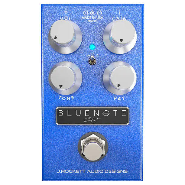 New Pedal: J. Rockett Blue Note Select Overdrive | Delicious Audio