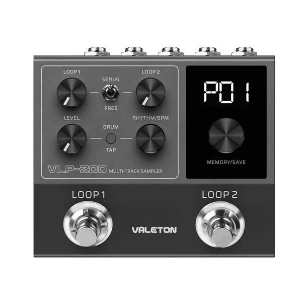 New Pedal: Valeton VLP-200 Multi-Track Sampler | Delicious Audio