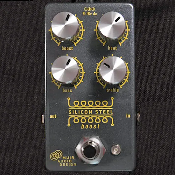 New Pedal: Muir Silicon Steel Boost | Delicious Audio