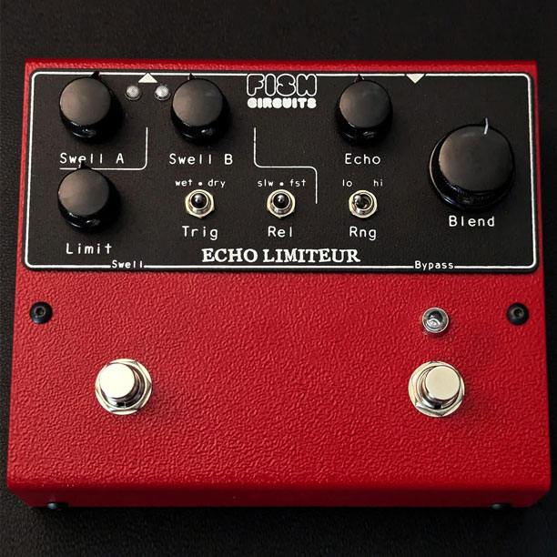 New Pedal: Fish Circuit Echo Limiteur | Delicious Audio