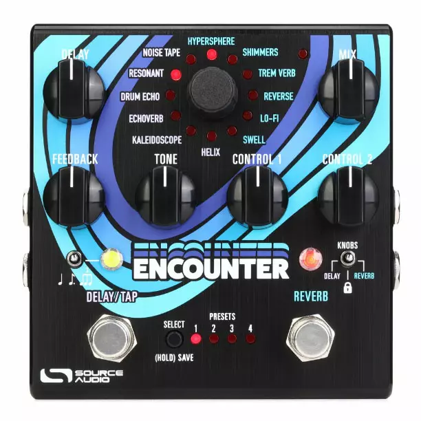 New Pedal: Source Audio Encounter Delay + Reverb | Delicious Audio