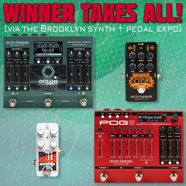 Win 4 Electro-Harmonix Pedals [ENDED] | Delicious Audio